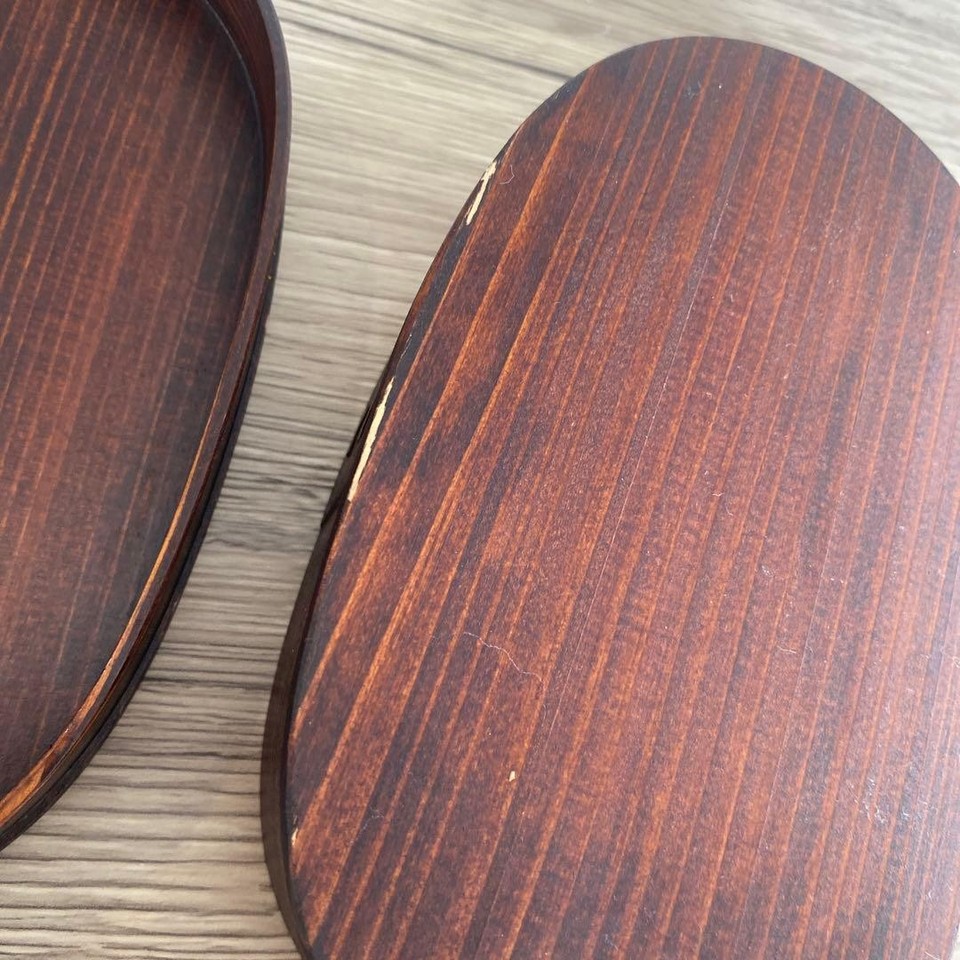 Medium Oval Wooden Magewappa Bento Box – Japanese Lunch Box | eBay