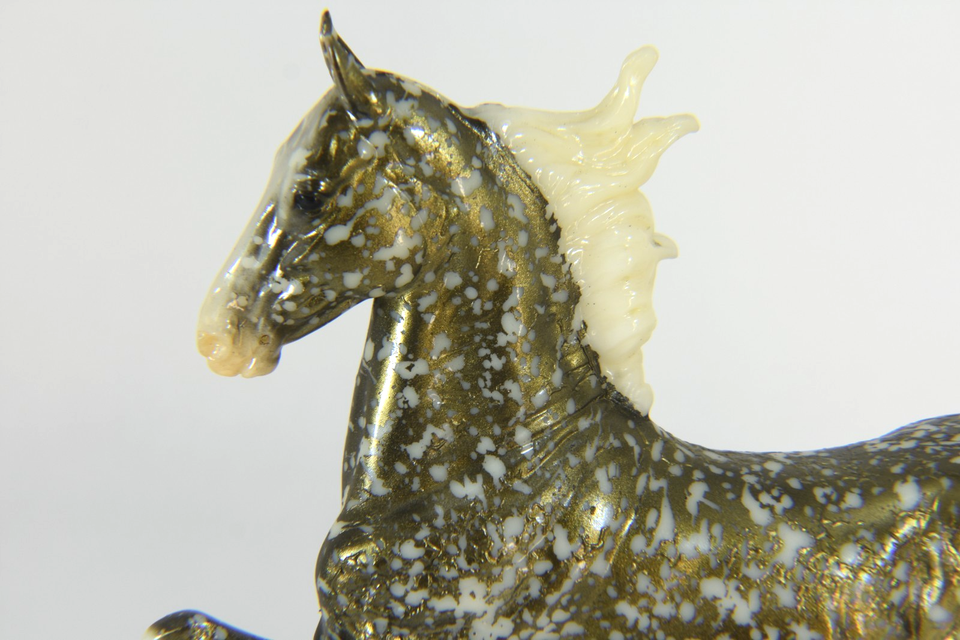Breyer Horse Custom Five Gaiter Copper/Gold signed | eBay