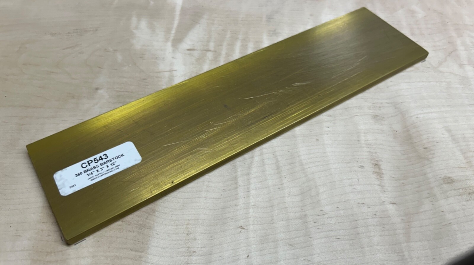 C360 Brass Flat Bar Stock – Certified Free Machining – Various Sizes 1/ ...