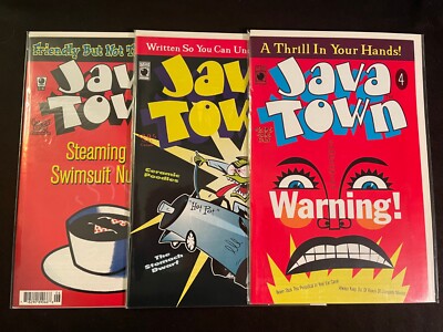 JAVA TOWN #4, 5, 6 VFNM Condition | eBay