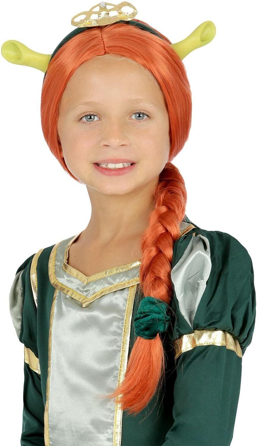 Smiffys 51697 Shrek Princess Fiona Wig Girls Ginger One Size for sale ...