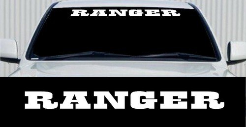 Ford Ranger sticker 900mm windscreen window decal 4wd windshield 4x4 ...