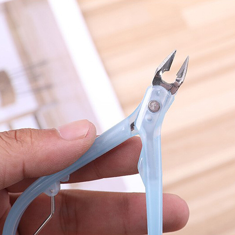 Handle Toenail Ingrown Nail Art Cuticle Nipper Manicure Scissor Tool ...