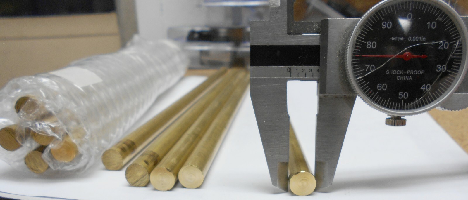 (10) pieces 360 SOLID BRASS round stock 3/8" (0.375) 10" RND - cutoffs ...