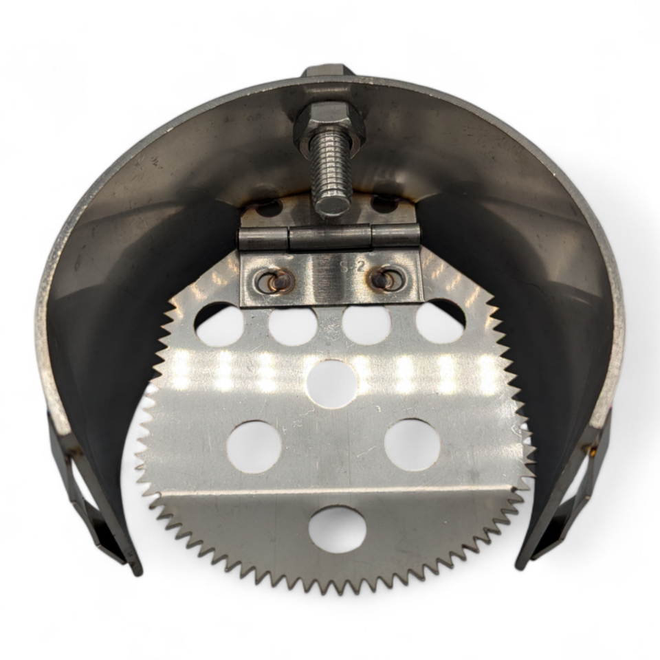 4 inch (95mm-110mm) Stainless Steel Rat Blocker for Drains, Rat Gates ...