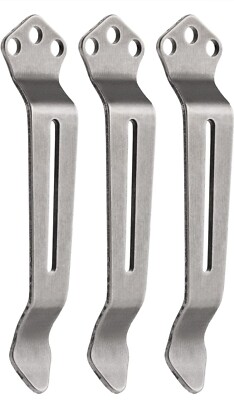 KeyUnity KA23 Deep Carry Pocket Clip, 3 Hole Pocket Clip Replacement ...