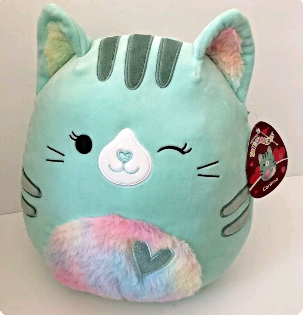 Squishmallow Corinna The Cat Valentine 2022 12" NWT | eBay