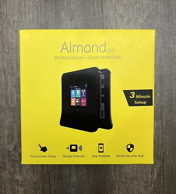 Securifi Almond 2015 Long Range Touchscreen Wireless Router / Range ...