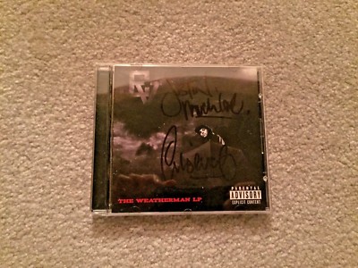 The Weatherman LP [PA] by Evidence (Dilated Peoples) CD Signed by EV ...