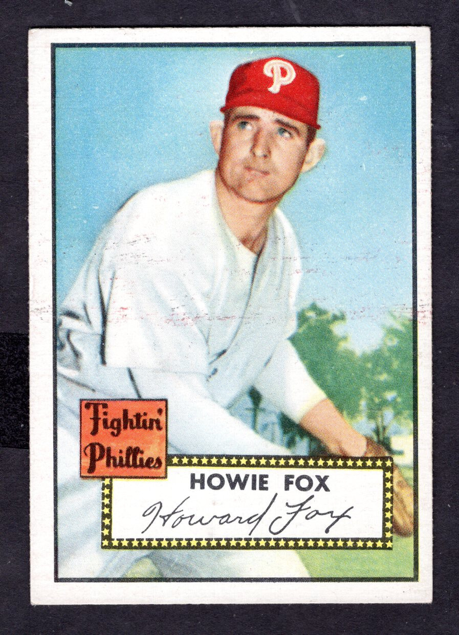 1952 TOPPS HOWIE FOX CARD NO:209 EX-MINT CONDITION | eBay