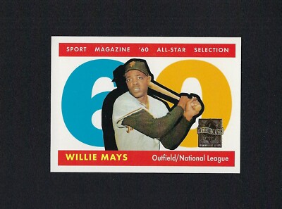 1997 Topps WILLIE MAYS #13 1960 Topps Reprint #564 Giants HOF NRMT | eBay