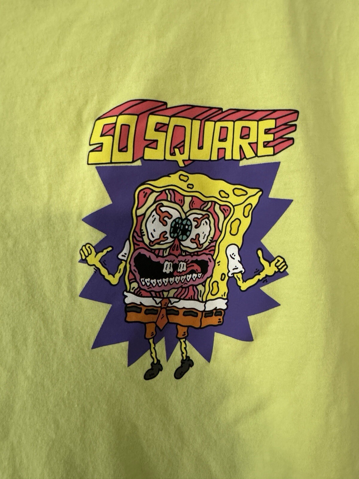 SpongeBob SquarePants So Square T-shirt Color Bright … - Gem