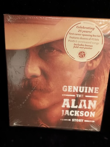 GENUINE The Alan Jackson Story 3-CD Boxed Set w/Bonus Poster-NIB 57 ...