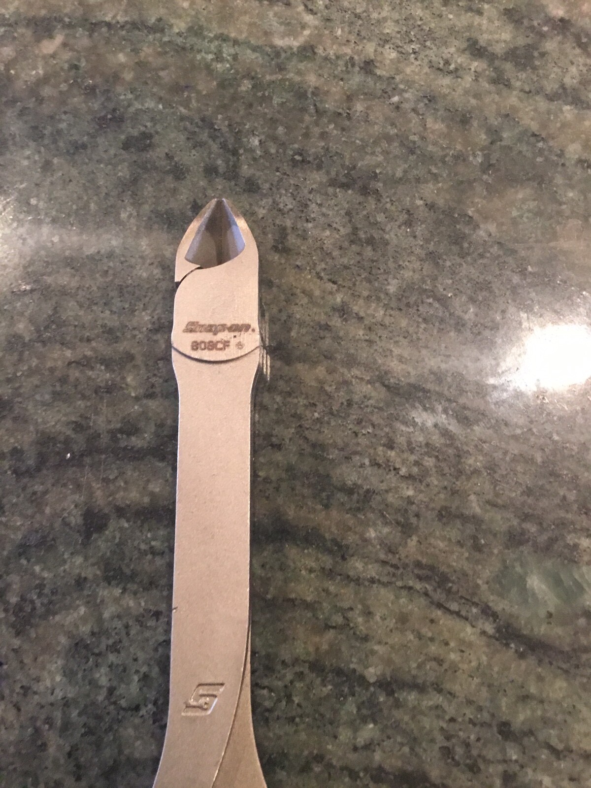 Snap on 808cfg 7" vectorEdge long mini diagonal cutter green | eBay