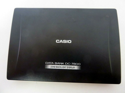 Vintage Casio Data Bank Calculator DC-7800 32KB Backlight Display | eBay