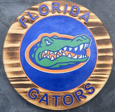 10" Handmade Florida Gators Sign | eBay