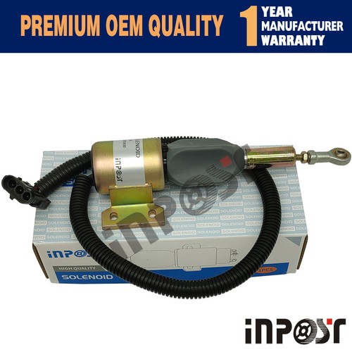 3935430 3935432 Fuel Shutdown Flameout Solenoid For Cummins 6BT 5.9 24V ...