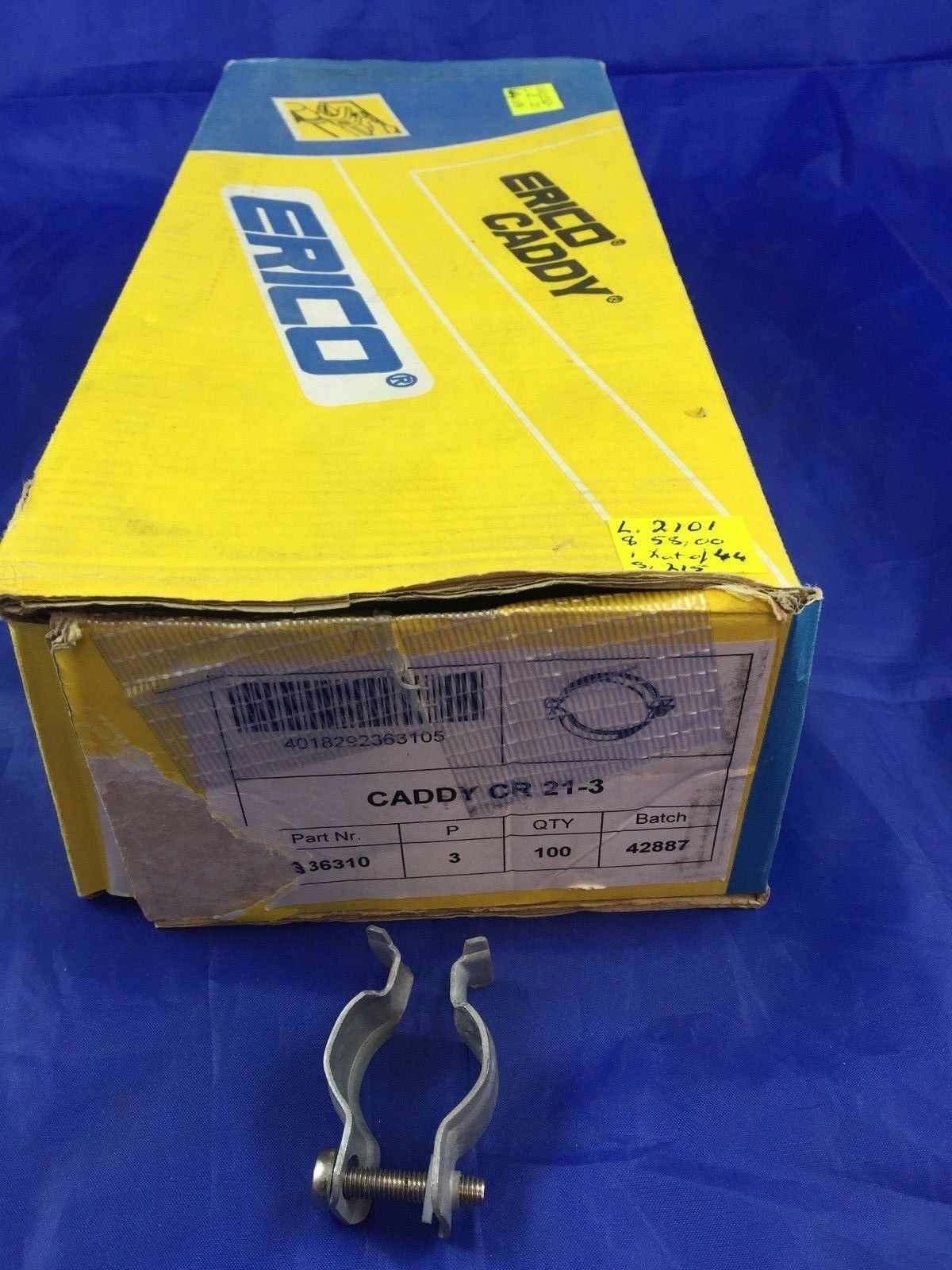 Erico Caddy 336310 CR 21-3 DS Cadi Clamp Conduit Support x44 | eBay