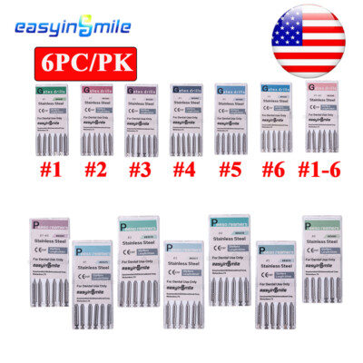 1Pk Dental Endo Root Canal Engine Files Glidden Gate Drills Pesso ...