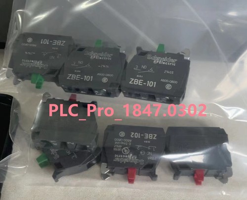 5PC/BOX NEW Schneider ZBE-101 ZBE101 N/O CONTACT BLOCK Fast delivery | eBay