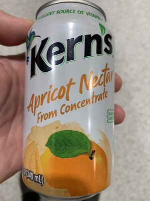 Apricot Nectar 12 Cans - 11.5 Ounce Kerns | eBay