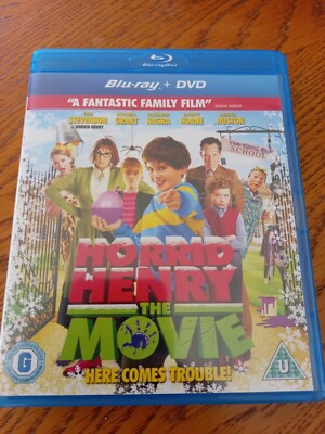 HORRID HENRY THE MOVIE BLURAY AND DVD COMBI KIDS | eBay UK