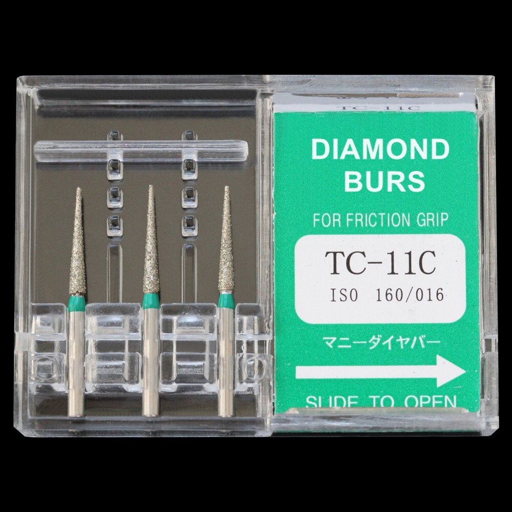 10 Packs TC-11C For Dental High Speed Handpiece Diamond Burs Drill ...