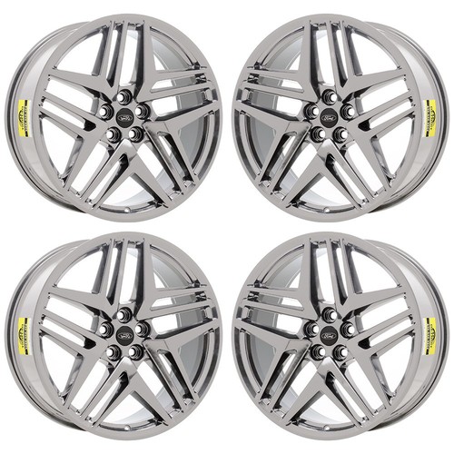 21" FORD EXPLORER PVD BRIGHT CHROME-C WHEELS RIMS FACTORY OEM ALY95859 ...