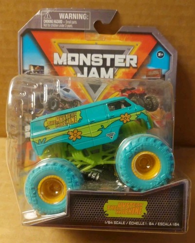 SPIN MASTER 2022 MONSTER JAM THE MYSTERY MACHINE NITRO NEON W/RAMP ...