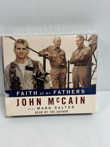 FAITH OF MY FATHERS 4 CD Audio Book JOHN McCAIN with MARK SALTER ...