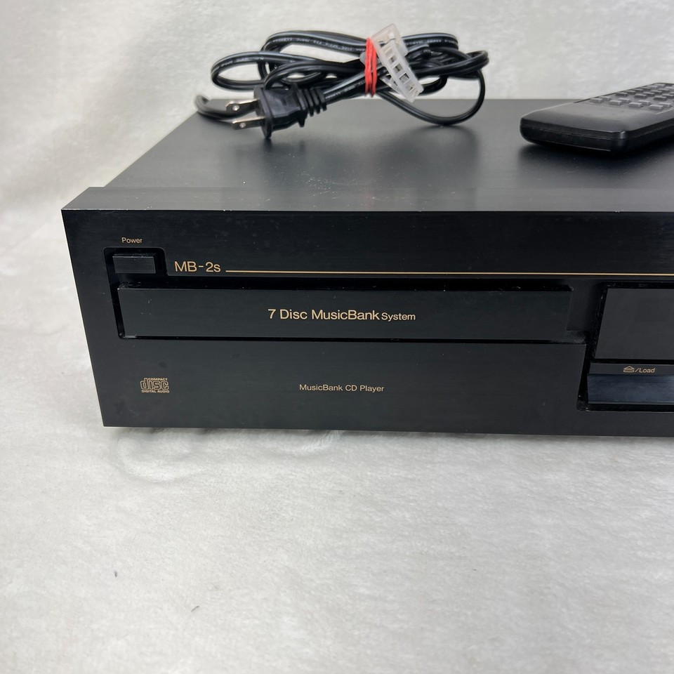 Nakamichi MB-2S CD Player Music Bank 7 Disk With Remote - Read ...