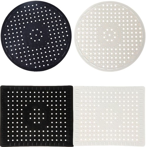 Stopper Non-Slip Tableware Protector Drain Mats Sink Strainer Rubber ...