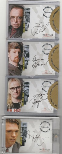 X-files Autograph cards selection pick one $12 - $60 | eBay