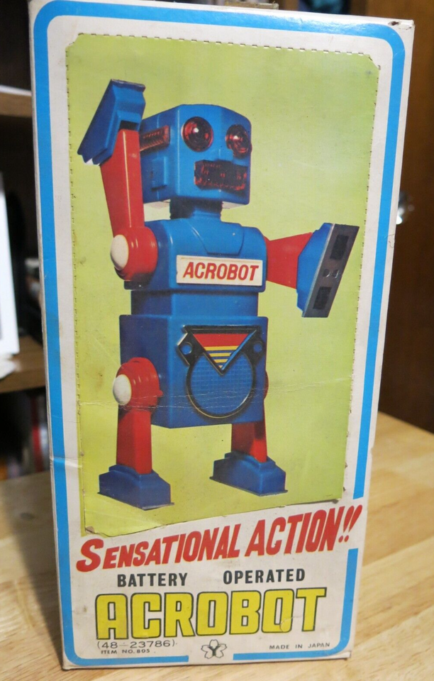 1968 Yonezawa Japan Acrobot Robot 9.5" Untested | eBay