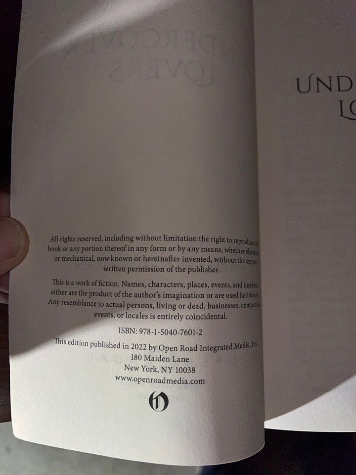 Andrew Neiderman UNDERCOVER LOVERS 1st Edition Trade Paperback Original ...