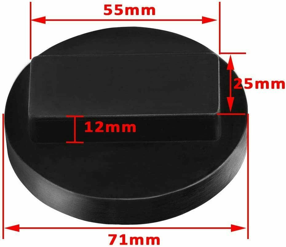 2Pcs Jack Pad for BMW & Mini Jack Pad Square Polyurethane Jack Pad ...