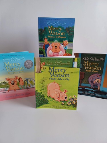 4 books from Mercy Watson Pig Series - Paperback by Kate Dicamillo | eBay