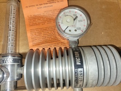 Victor SR 311 CO2 Carbon Dioxide High Capacity Flow Meter | eBay