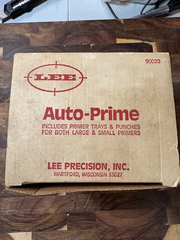 LEE AUTO PRIME Hand Primer Holder and Tray | eBay