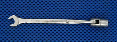 Vintage Allenite 7/16" 12 Point Flex Head Socket End & Open End Wrench ...