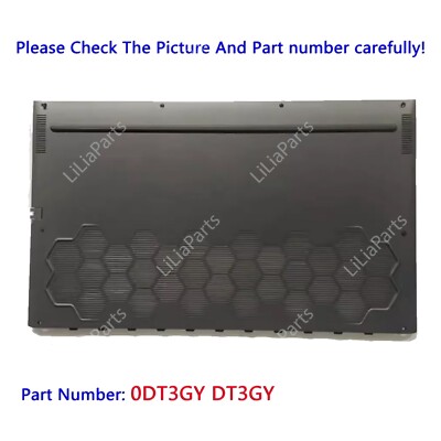 0DT3GY DT3GY For DELL Alienware M17 R3 Bottom Cover Lower Case Shell ...