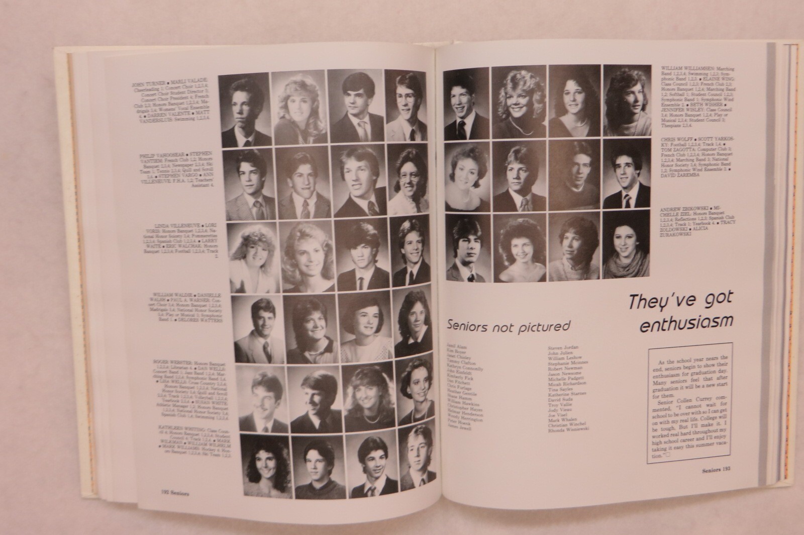1986 BRIGHTON HIGH SCHOOL YEARBOOK BRIGHON MI | eBay