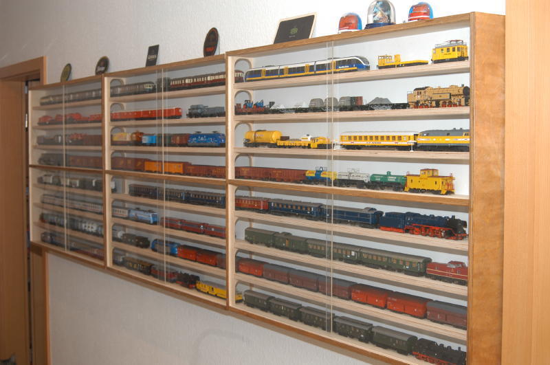 VitrinenSchmidt®025 HO Vitrine Modelleisenbahn Spur H0 Modul System ...