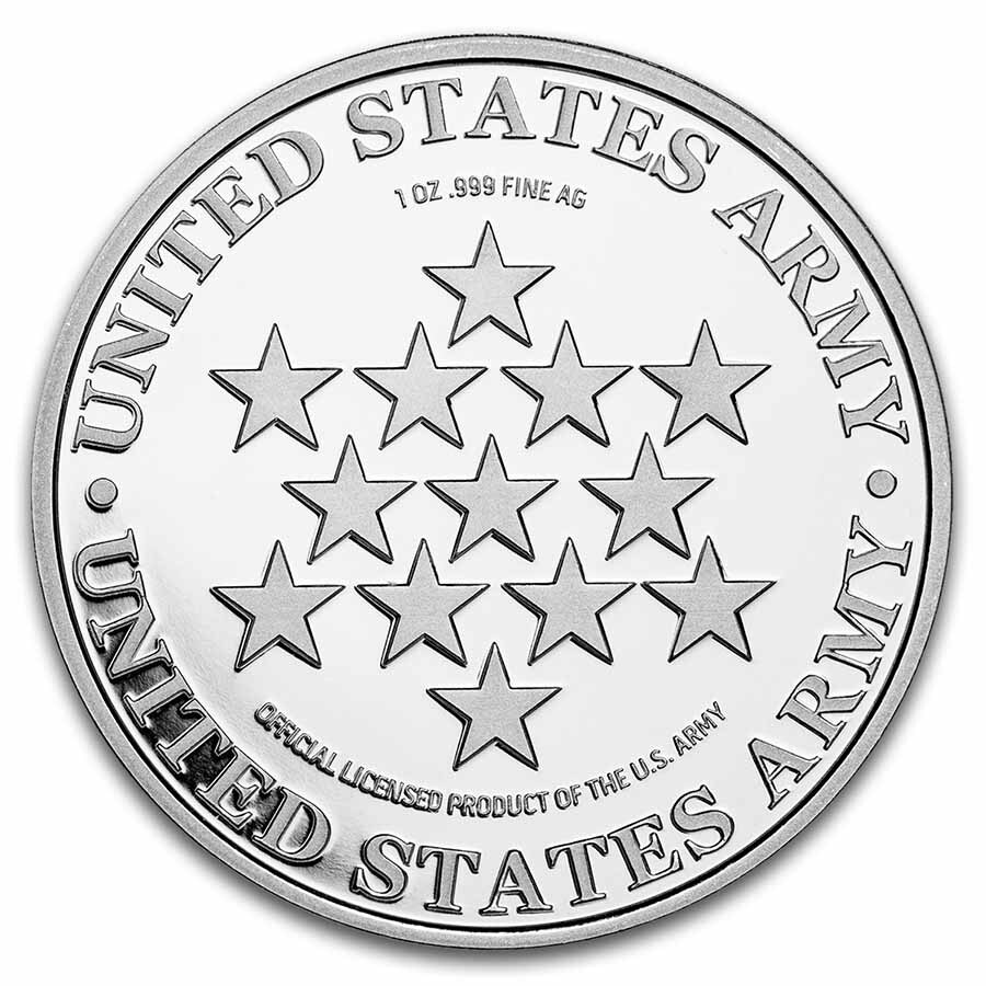 1 oz Silver Colorized Round - U.S. Army Seal (In TEP) | eBay