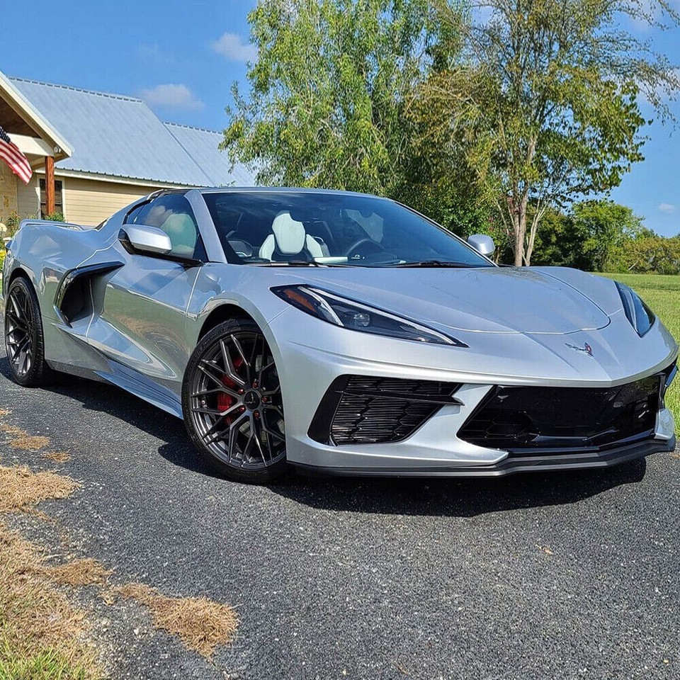 2020-2021 Corvette C8 Avant Garde M520R R-Forged Graphite Wheels Set ...