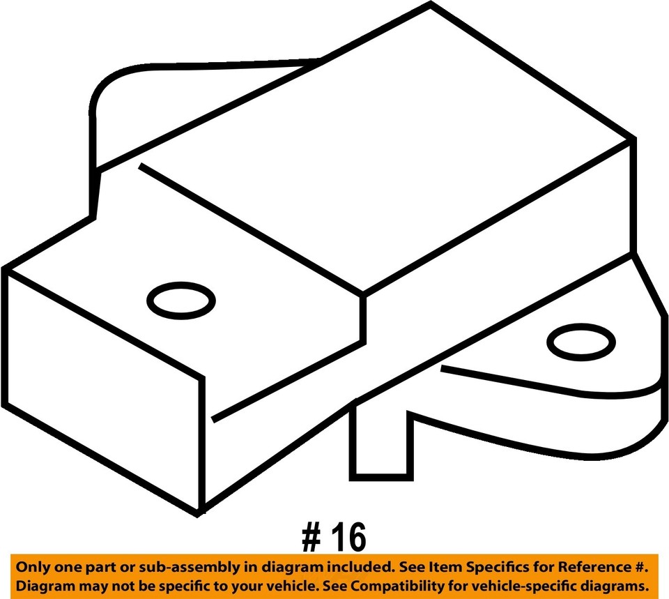 GM OEM 15-18 City Express Passenger Seat Components-Position Sensor ...