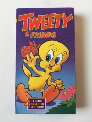 Tweety & Friends VHS Rare 4 Looney Tunes Cartoons 1993 Kids Klassics | eBay
