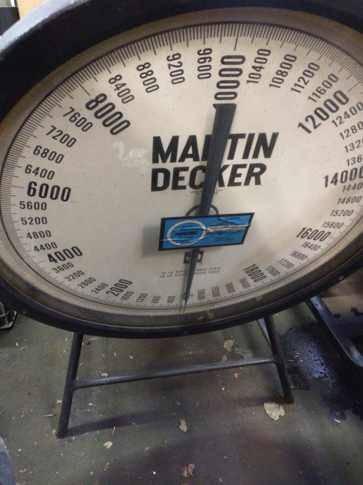 Martin Decker Crane Scale 20,000 lbs capacity! | eBay