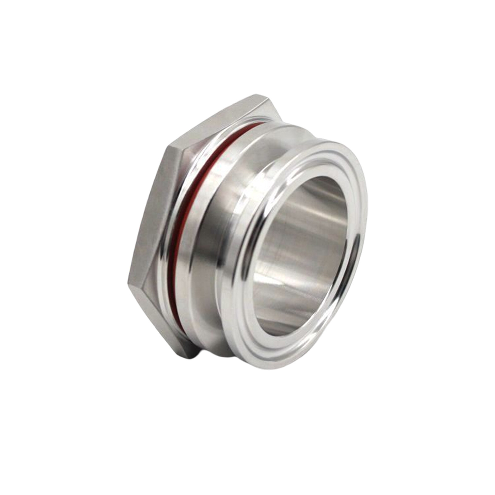 Weldless Bulkhead Stainless Steel S304 1.5"/2" Tri Clamp Kettle Bulkhead | eBay