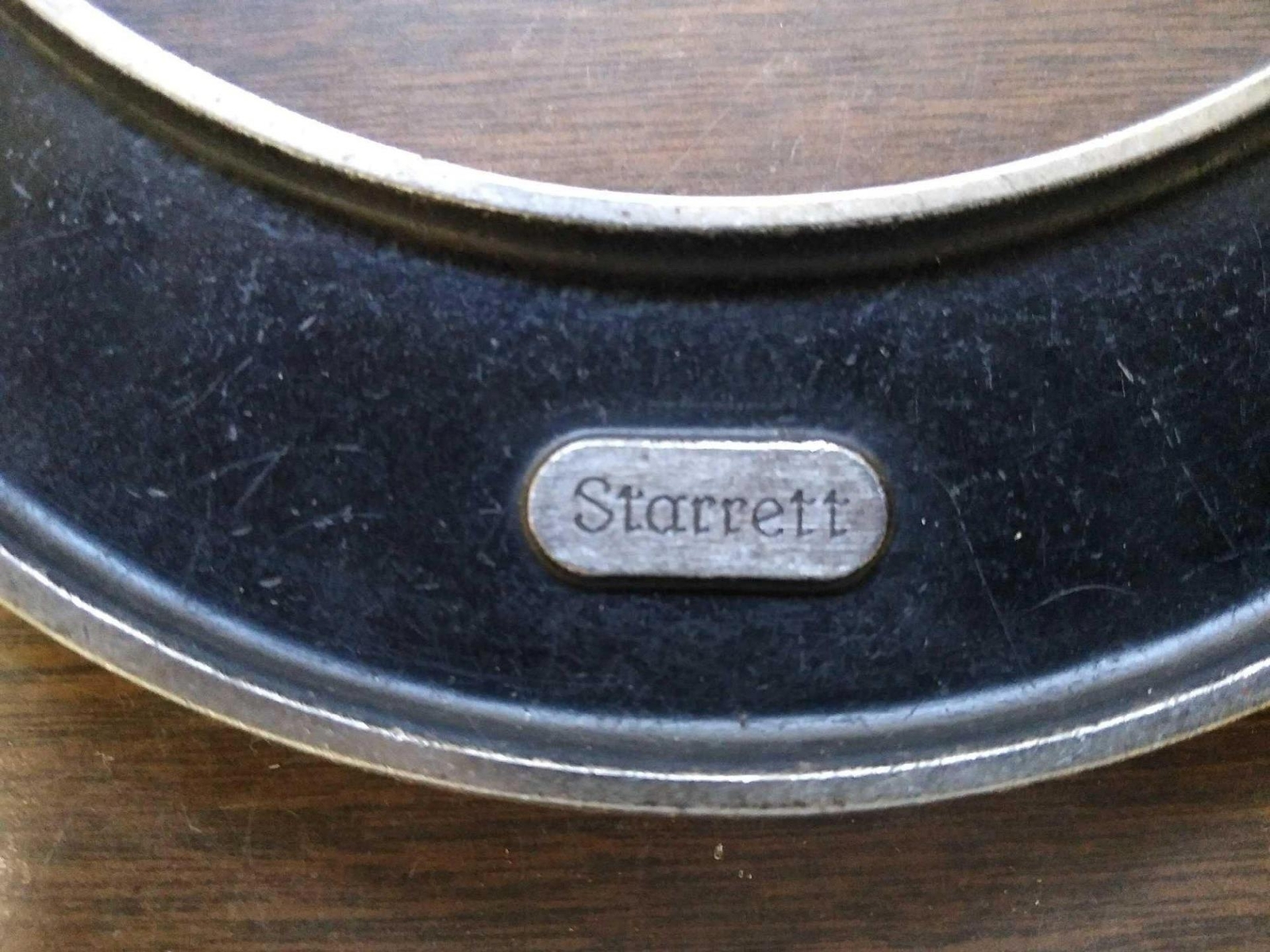 (2) Starrett Micrometers Starrett 0-1 211 & Starrett 226 4-5 Rounded ...